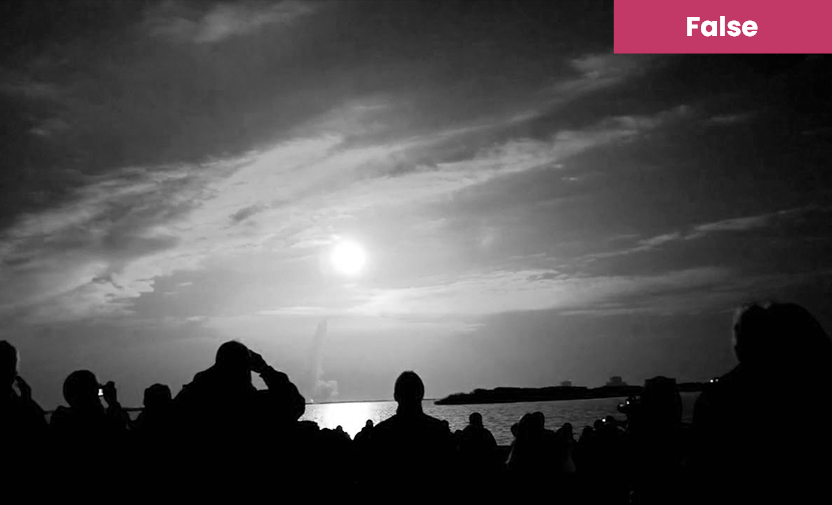 China’s ‘artificial sun’ video is actually of rocket launch — Soch Fact ...