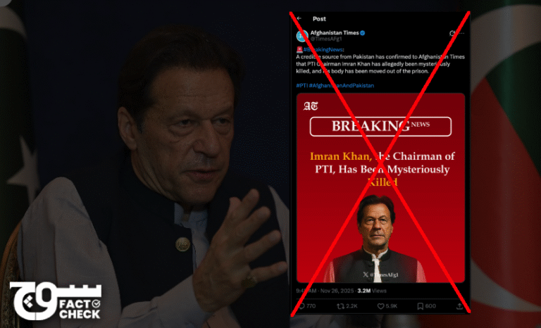 Viral claims of Imran Khan’s death are false - Soch Fact Check